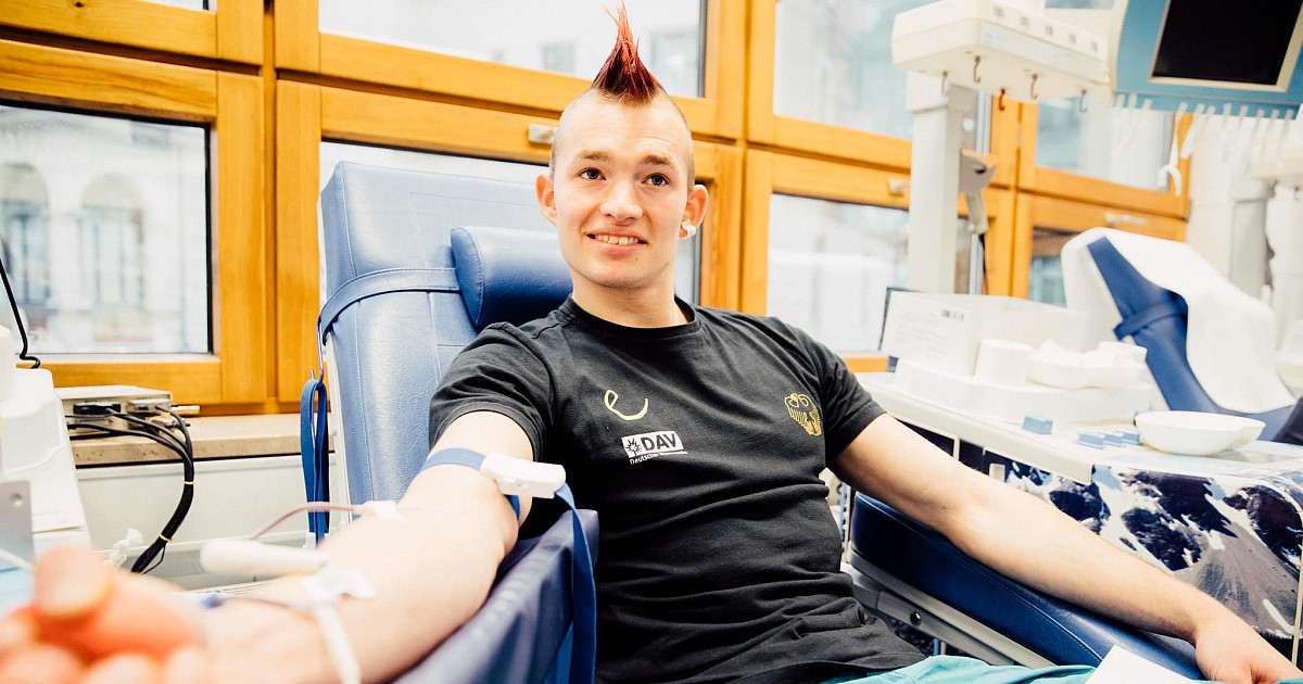 Sebastian Halenke will Leben retten | DRK Blutspende-Magazin